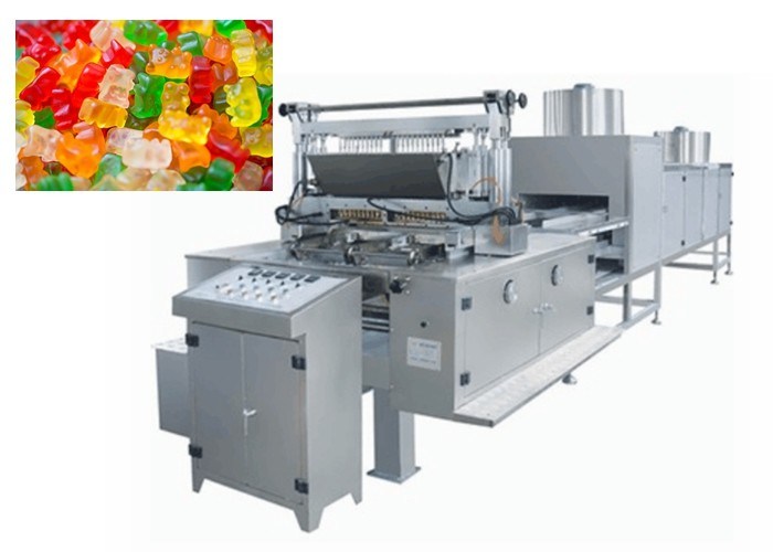 Commercial Stainless Steel Jelly Gummy Candy Production Line 1900*1100 ...