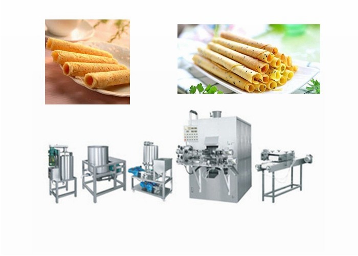 380V Pastry Making Equipment , Automatic Pie Dough Or Egg Roll Forming ...